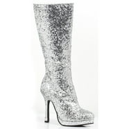 Women's Red Glitter Boots - Walmart.com