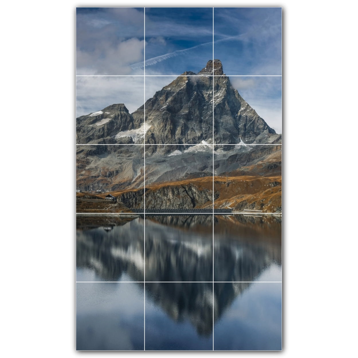 Picture-Tiles.com: Mountains Ceramic Tile Wall Mural WAL500852-35M. 18 ...
