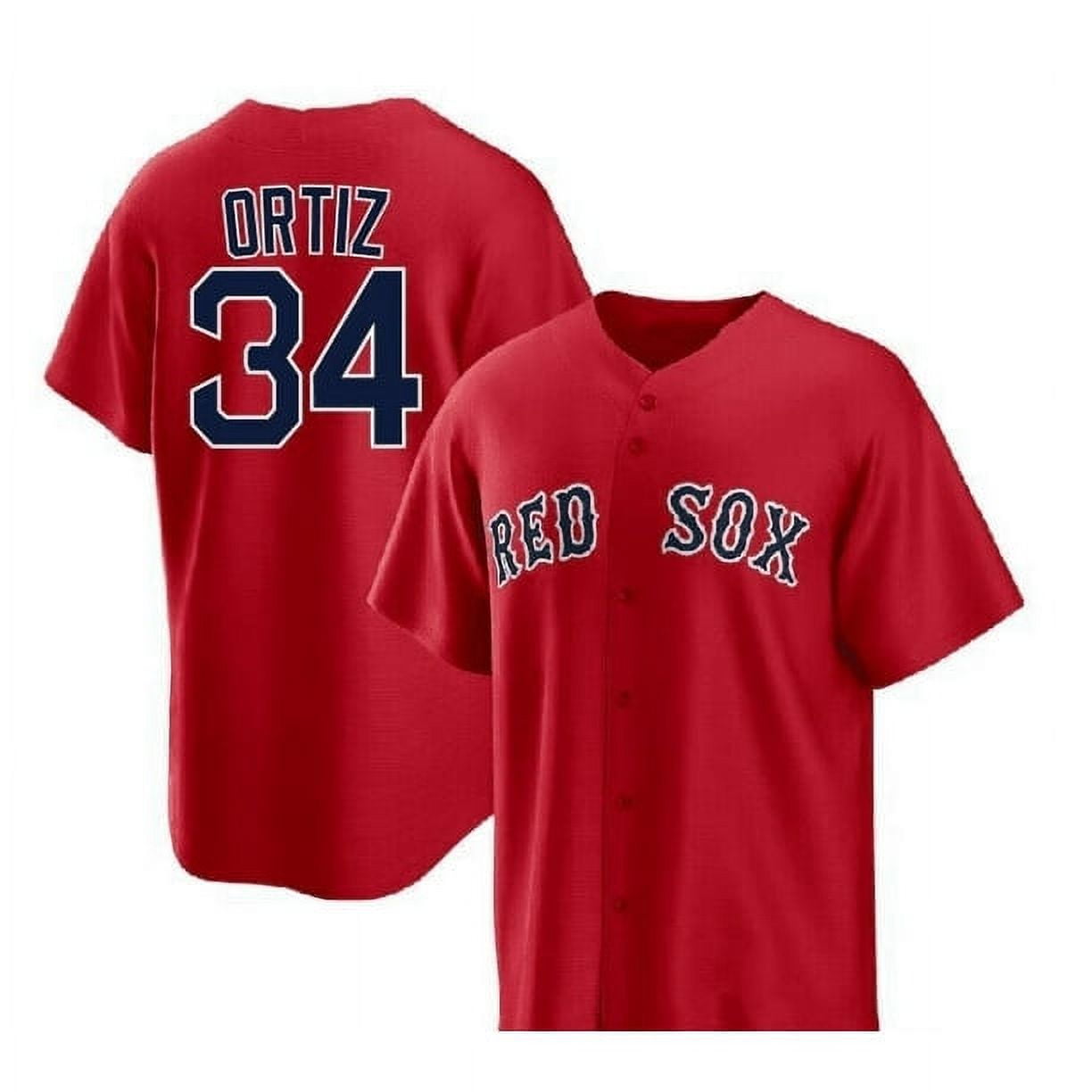 Boston Red Sox Big Papi #34 Sale Turner #2 Adult Replica Baseball ...