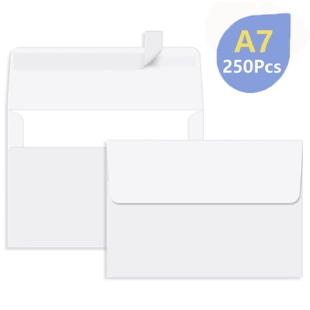 Juvale 300 Pack Clear Greeting Card Sleeves, 5x7 Inch Transparent ...
