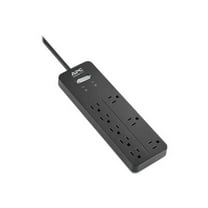 APC PE610 6-Outlet Surgearrest Essential Series Surge Protector (10ft ...