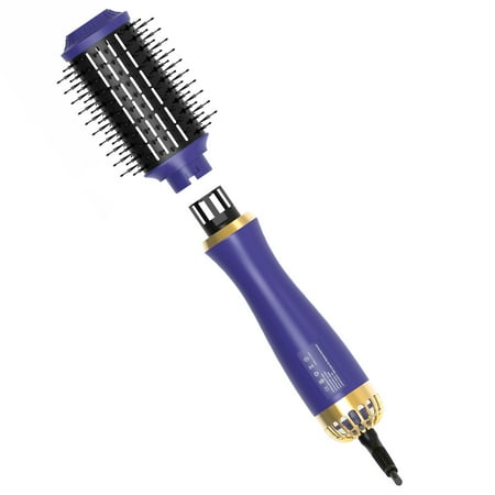 Purple Blower Brush,One-Step Straightening Brush Multifunctional ...