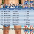 Boys Swim Trunks Independence Day Ice Cream Print Patriotic Summer ...