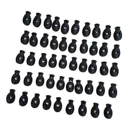 10/50 Count Cord Locks for Drawstrings End Stopper for Bags Shoes ...