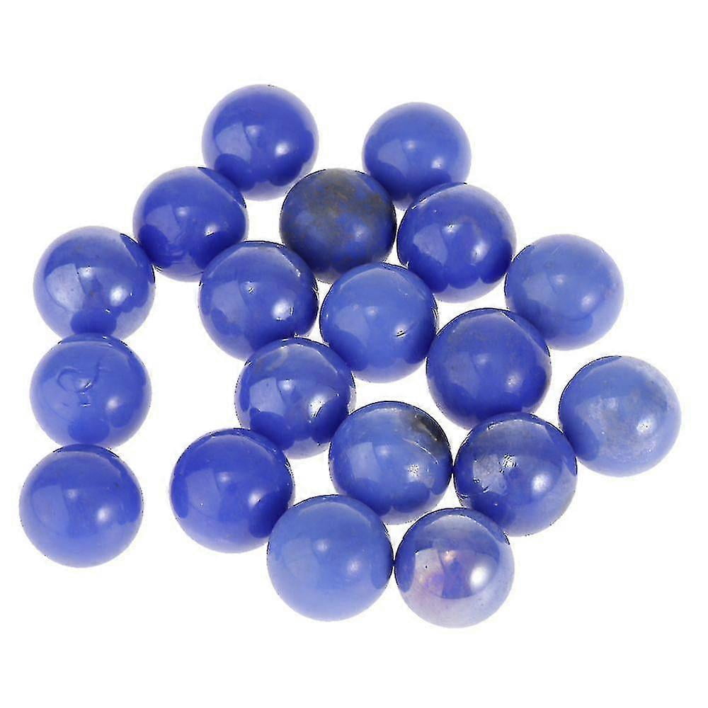 20 canicas de vidrio transparente de 16 mm para niños, juego de juguete ...