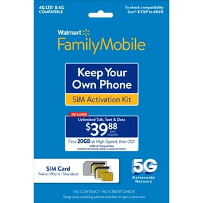 Walmart Family Mobile Sim Cards in Walmart Family Mobile - Walmart.com