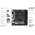 ASRock A520M-ITX/ac Desktop Motherboard - AMD A520 Chipset - Socket AM4 ...