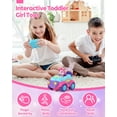 Lehoo Castle Unicorn RC Car with Lights & Music for 2-4 Year Old Girls ...