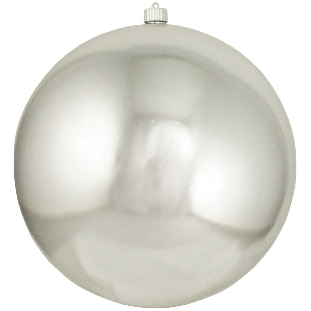 Christmas by Krebs Large Christmas Ornament Shiny Silver 12" (300mm ...