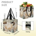 DIXRUYEE Shoulderbag Canvas Tote Multi-Use Bag In Cat Winter Candle ...