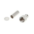 CIYISON 2 In 1 TS9/CRC9 Male Right Angle RF Connector Coaxial Adapter ...