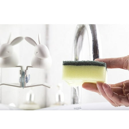 Scouring Pad Storage Rack Kitchen Sink Sponge rack Holder Dry Storage ...