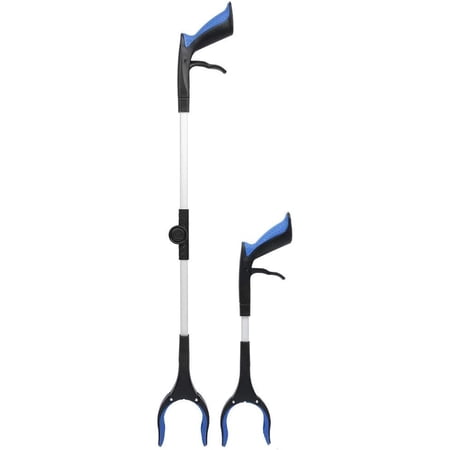 2pcs Reacher Grabber Tool, Multi-Function Grabber Reacher Folding ...