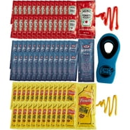Heinz Small Picnic Variety Pack- 12 Mini Condiment Bottles (Ketchup ...
