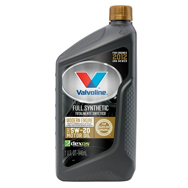 Valvoline Modern Engine SAE 5W-20 Full Synthetic Motor Oil 1 QT - Walmart.com