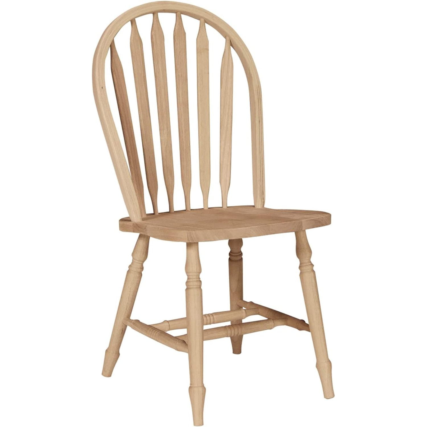 HElectQRIN Windsor Arrow Back Chair, Unfinished - Walmart.com
