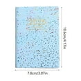 2025 A7 Mini Planner Notebook - Portable Daily Agenda for Time ...