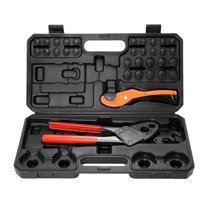 Free Shipping! PEX Plumbing Kit, Crimper Tool with Lock Hook and ...