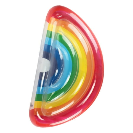 DeeCozy Inflatable Float Rainbow Swimming Float PVC Water Hammock ...