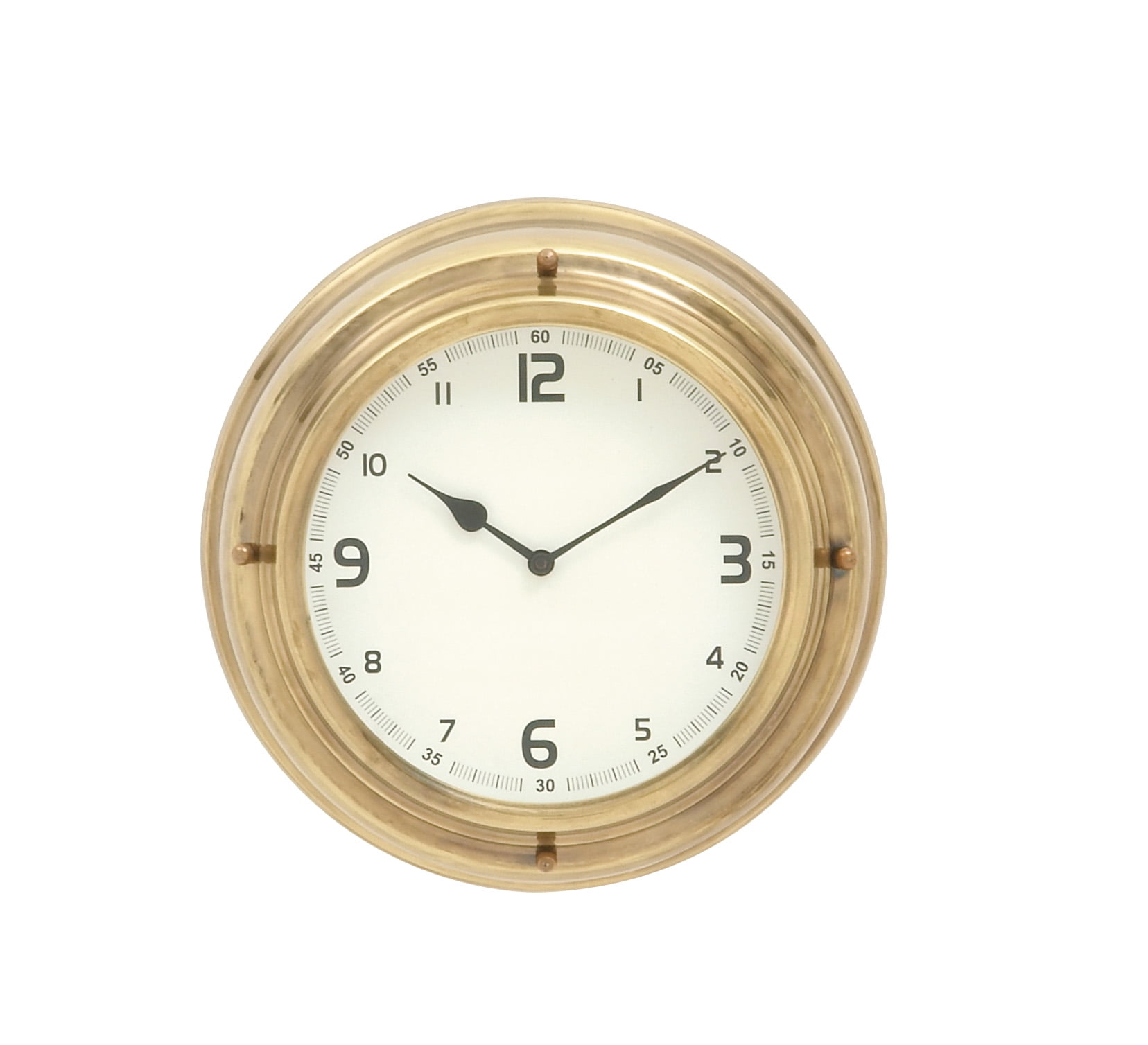 Excellent Stainless Steel Wall Clock - Walmart.com