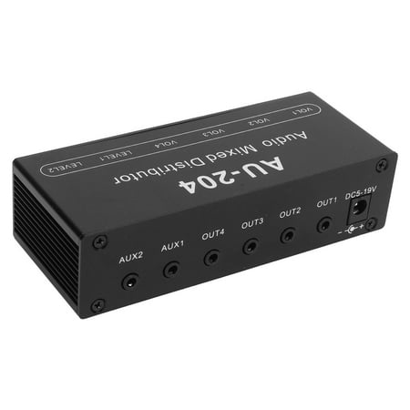 Stereo Audio Splitter Box, Individual Control Dynamic High Fidelity ...