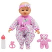 Dream Collection 16" Baby Doll Travelling Set - Blue - Walmart.com