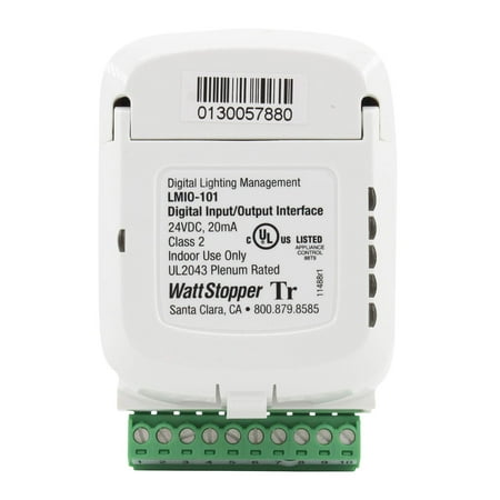 WattStopper LMIO-101 Digital Input/Output Interface Module, 2-Port RJ45 ...
