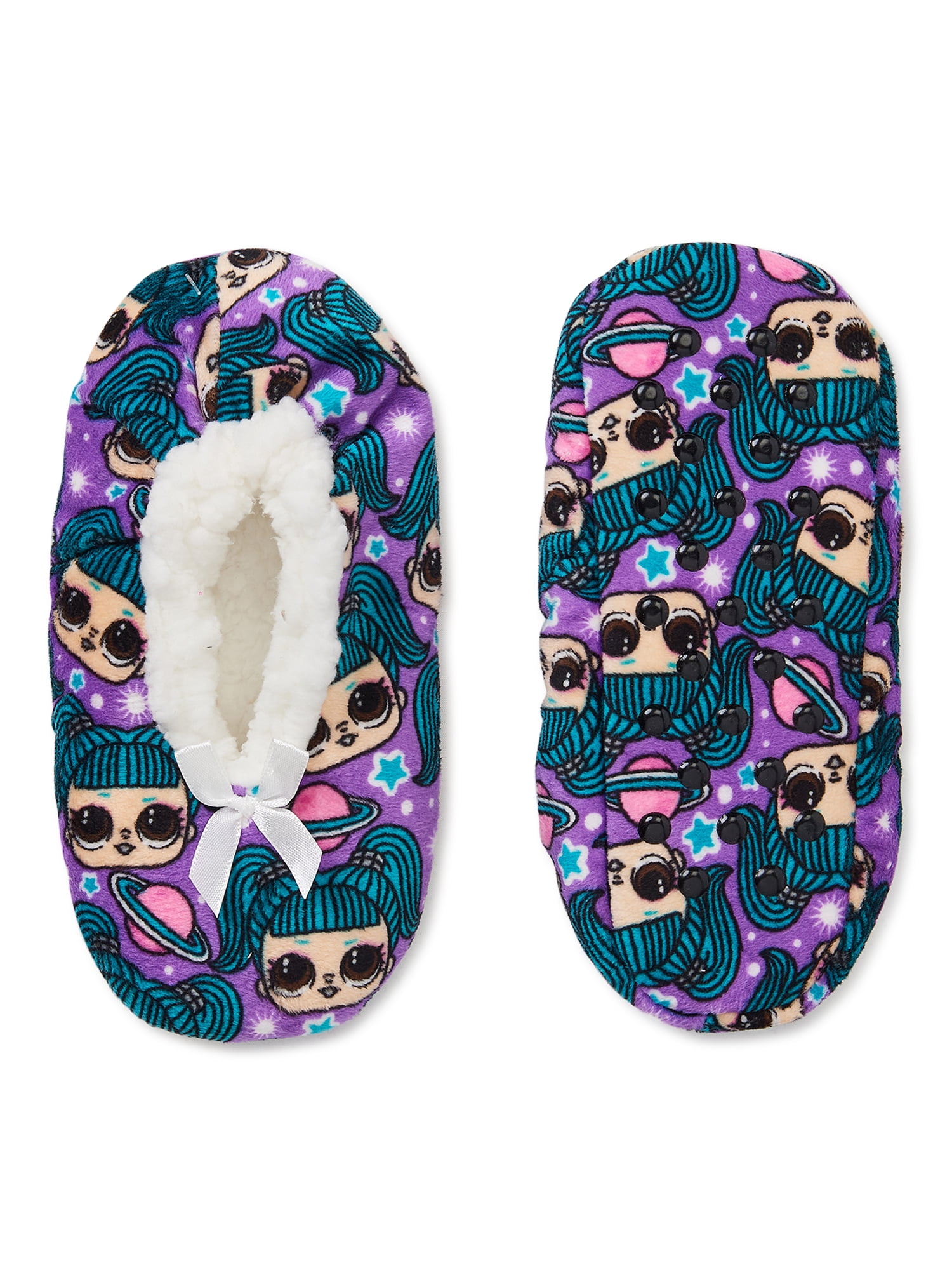 L.O.L. Surprise! Girls’ Slipper Socks, Sizes S-L - Walmart.com