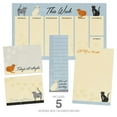 Cat Lover Sticky Note Ensemble Set / Kitten Themed Repositionable ...
