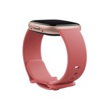 Fitbit Versa 4 Fitness Smartwatch - Pink Sand/Copper Rose Aluminum ...