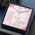 Fiance - Best Thing Artisan Cross Necklace, Fiance Birthday, Fiance ...