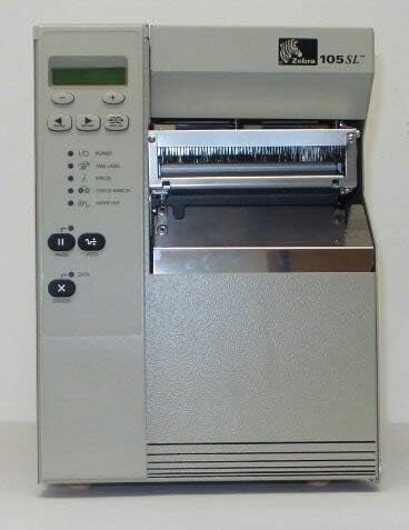 Restored Zebra 105SL Barcode Label Printer, 203 dpi with 10/100 ...