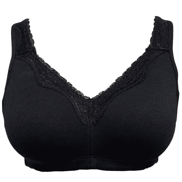 BIMEI Women's Mastectomy Bra Lace Plus Size Full Coverage Non Padded ...