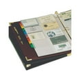 Cardinal Business Card Refill Pages, Holds 200 Cards, Clear, 20 Cards ...