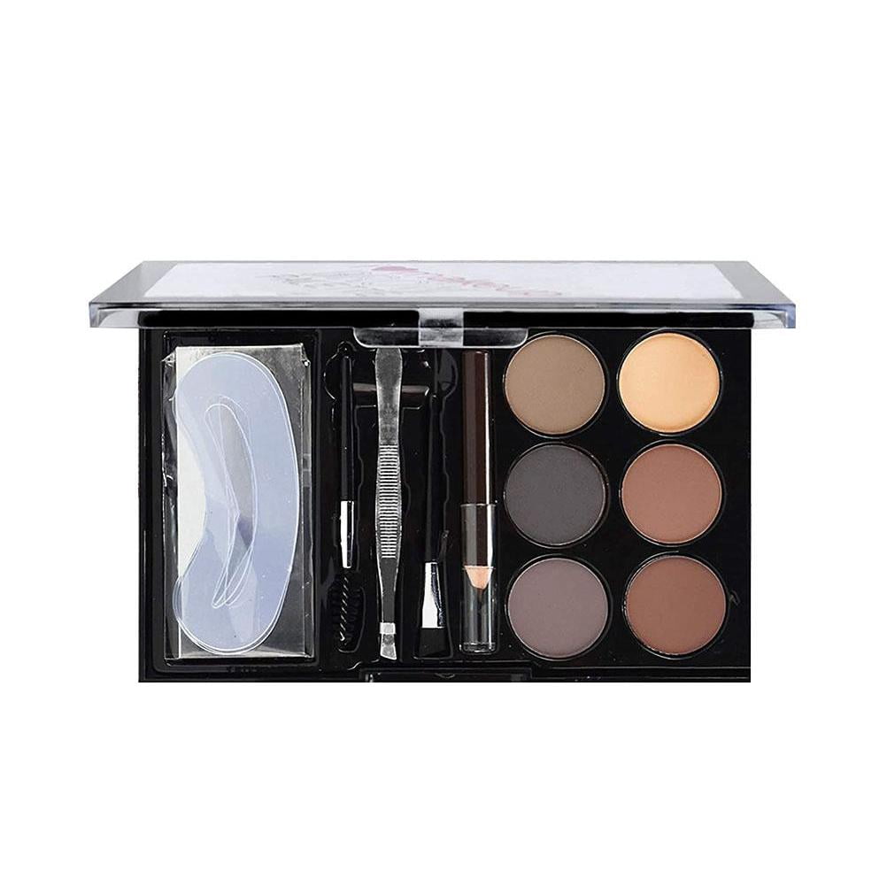 TureClos 6 Colours Eyebrow Contour Powder Kit with Eyebrow Brush ...