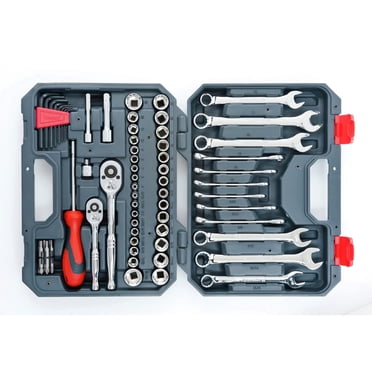 Crescent-CTK180 180 Piece 1/4in. and 3/8in. Drive 6 Point SAE/Metric ...