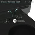 Concorde One-Piece Square Left Side Flush Handle Toilet 1.28 gpf in ...