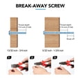Cabinet Pulls 6-1/4 Inch Hole Spacing Wide Base Kitchen Cabinet Handles ...