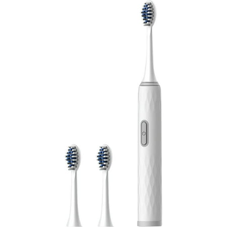 Portable Toothbru h Electric Sonic Tooth-Bru h for Adult with 3 ...