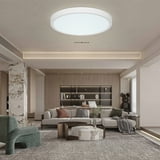 Epicflare LED Ceiling Light, 18W Round Flush Mount, 4000K Adjustable Eye-Care Lamp for Indoor ...