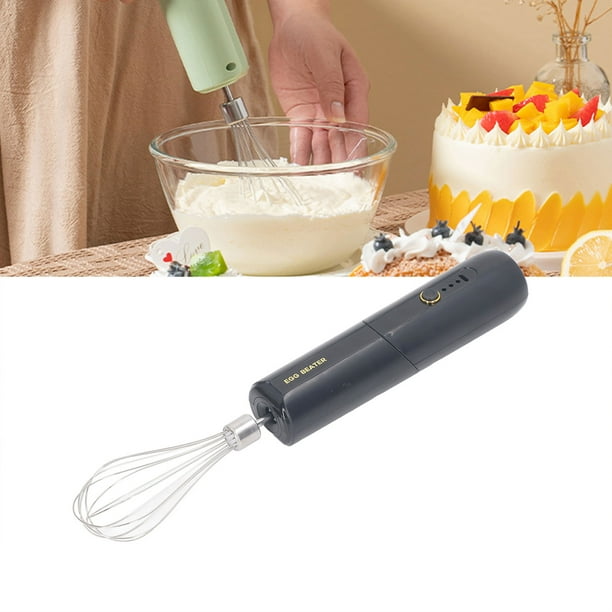 Egg Electric Hand Mixer Foldable 3 Gear High Speed Cordless Portable ...