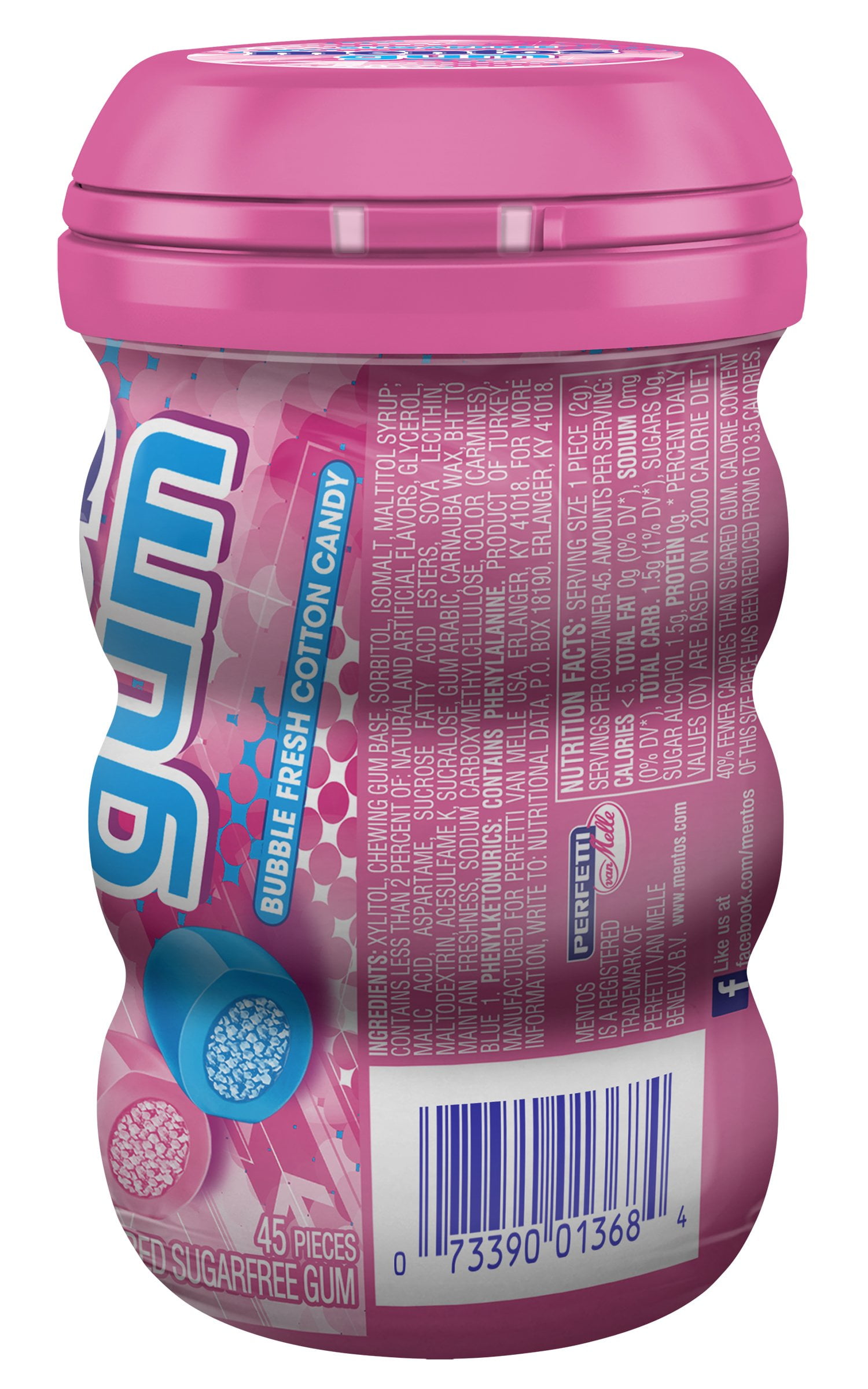Mentos Gum Cotton Candy