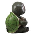 Ebros Large Baby Turtle Holding "Shello" Sign Statue 13"Tall Whimsical ...