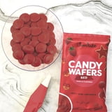 ChocoMaker Red Vanilla Flavored Candy Wafers 12oz for Dipping and ...