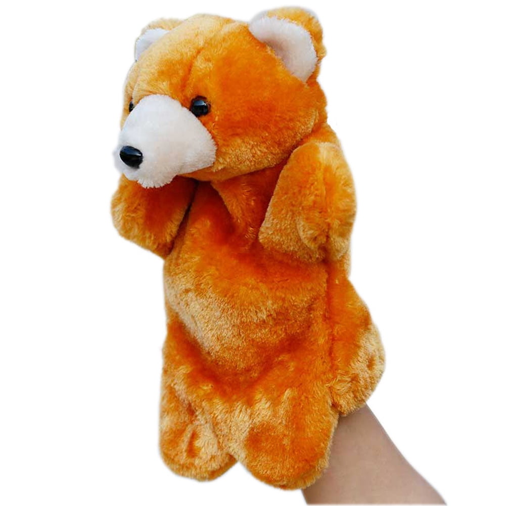 Big Hand Puppet Animal Plush Toys Baby Cloth Educational Cognition Hand ...