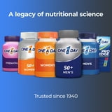 One A Day Men's 50+ Multivitamin Tablets, Multivitamins for Men, 100 Ct ...