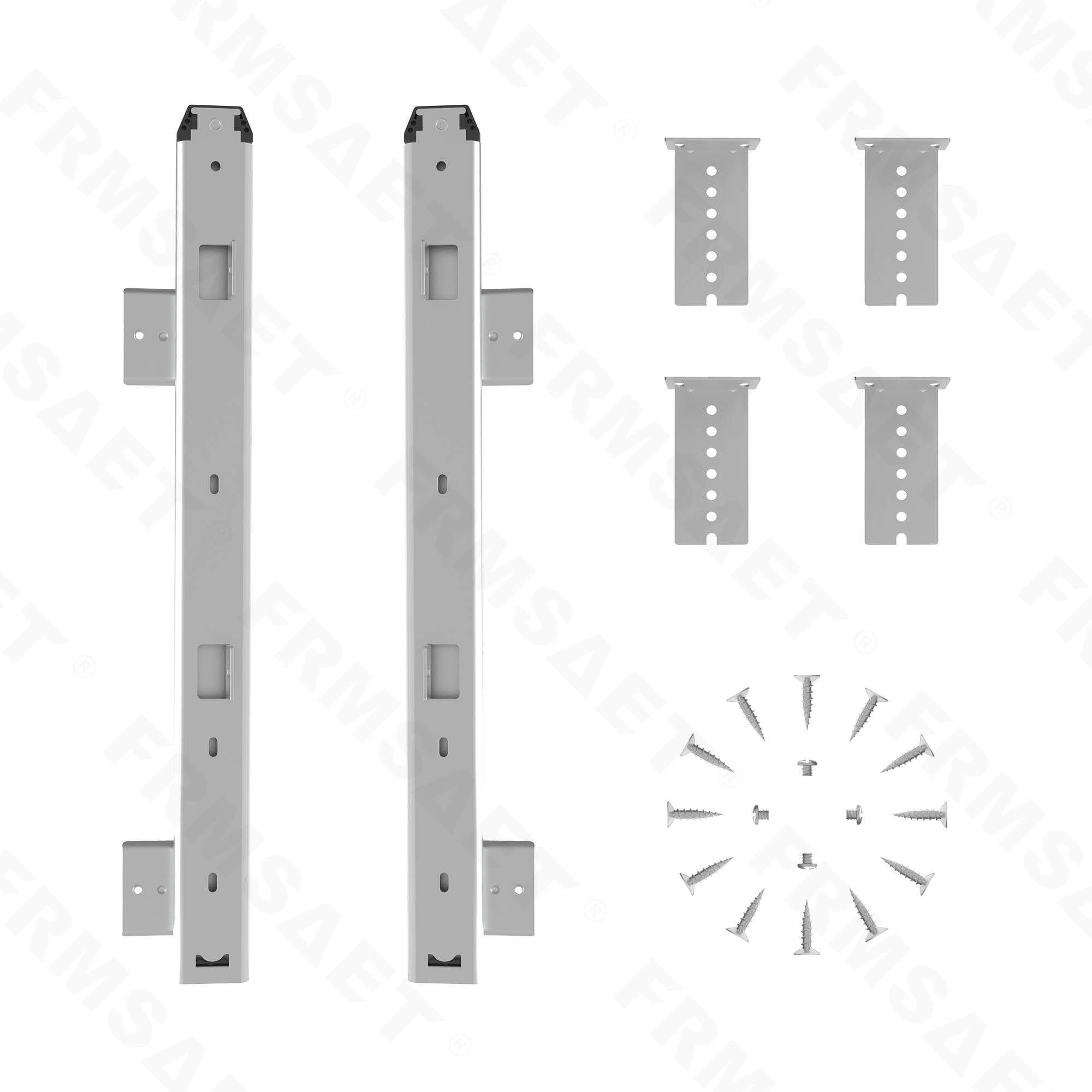 FRMSAET Heavy Duty 12/14/16 inches Drawer Rollers Keyboard Drawer Tray ...