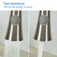 Universal Pull Down Kitchen Faucet Sprayer Head Replacement, 2 Function ...