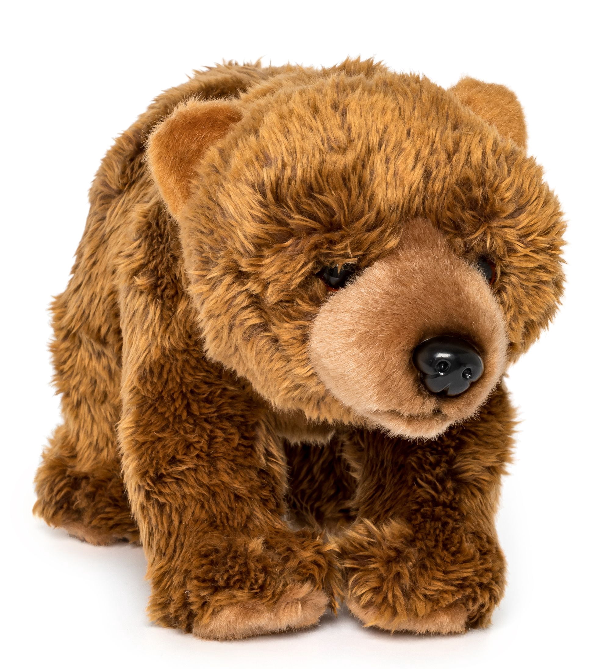 Wildlife Tree 12 Stuffed Grizzly Bear Plush Floppy Animal Kingdom