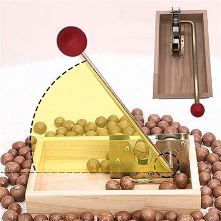 Pecan Cracker, Macadamia Nutcracker Nut CrackerTongs, Adjustable Heavy ...